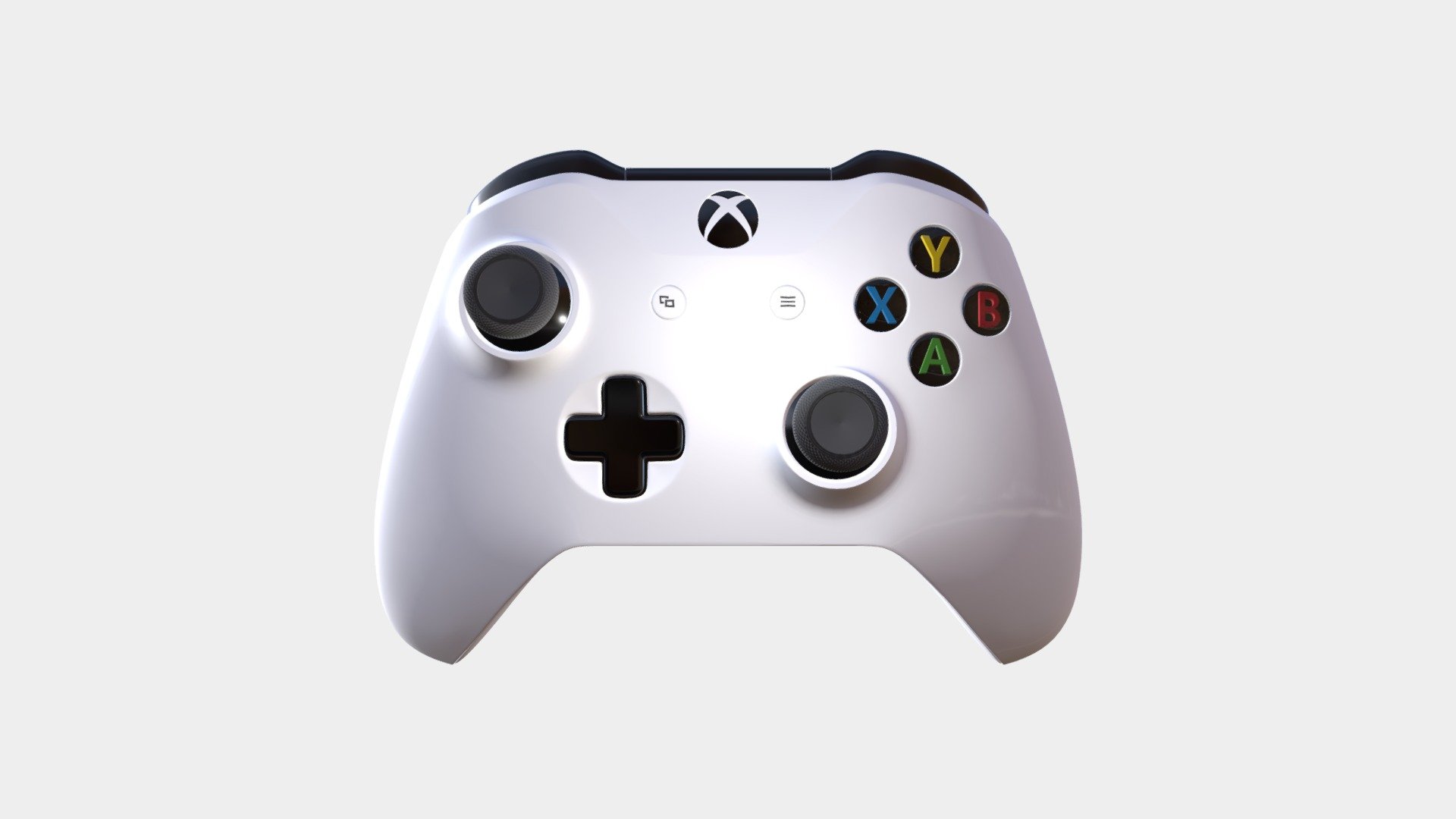 White Controller - 3D model by SPARK (@russellshortSPARK) [16fdb42 ...