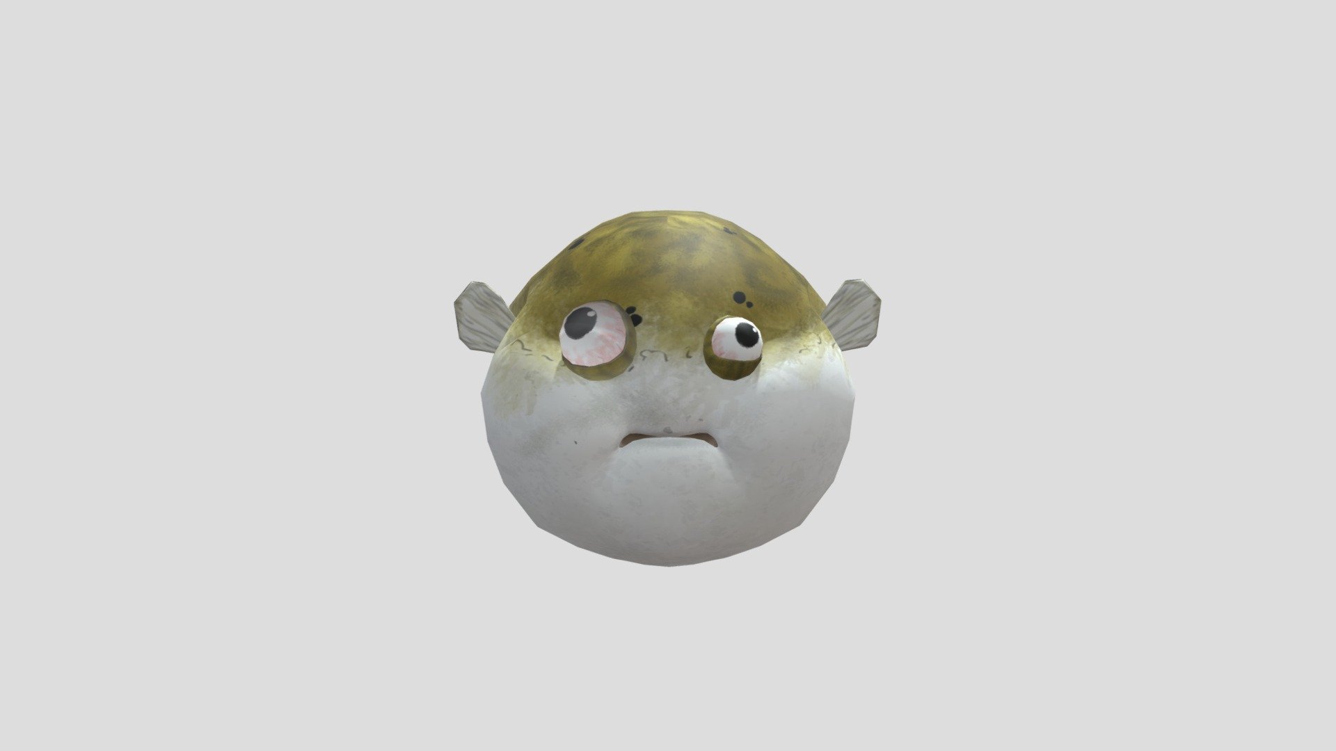 Puffer Fish 01 Download Free 3D Model By Plberube 16fe885 Sketchfab
