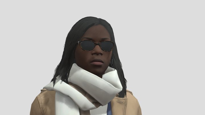 Female-human 3D models - Sketchfab