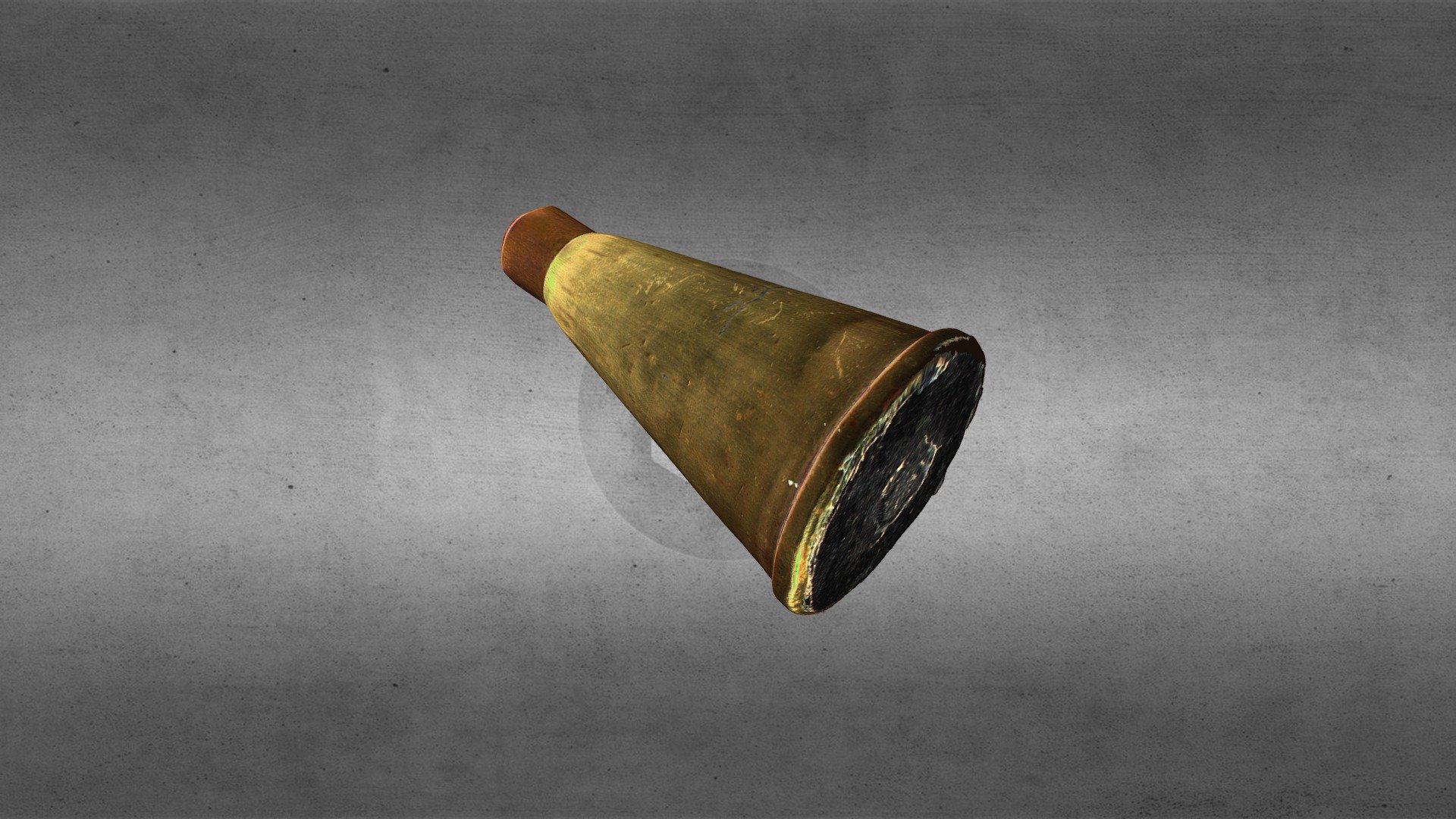 Munition funnel - 3D model by Awatif Shamata (Teesside University ...