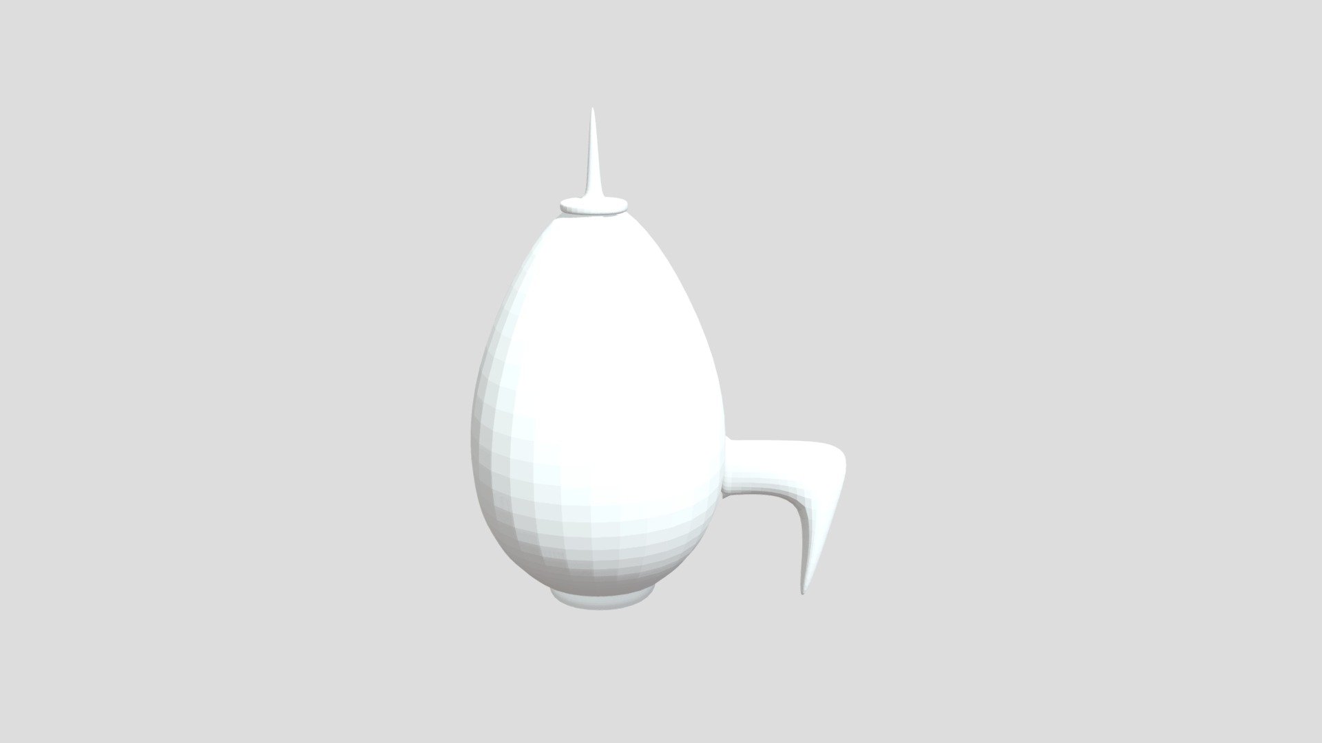 Lockhart_0404 Rocket Fin01 - 3D model by 330329 [170104d] - Sketchfab