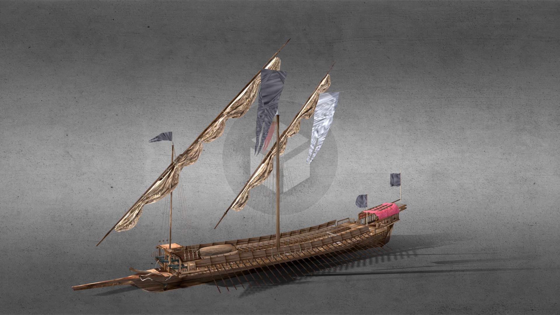Galera - 3D model by judylarnerwarner [1701861] - Sketchfab