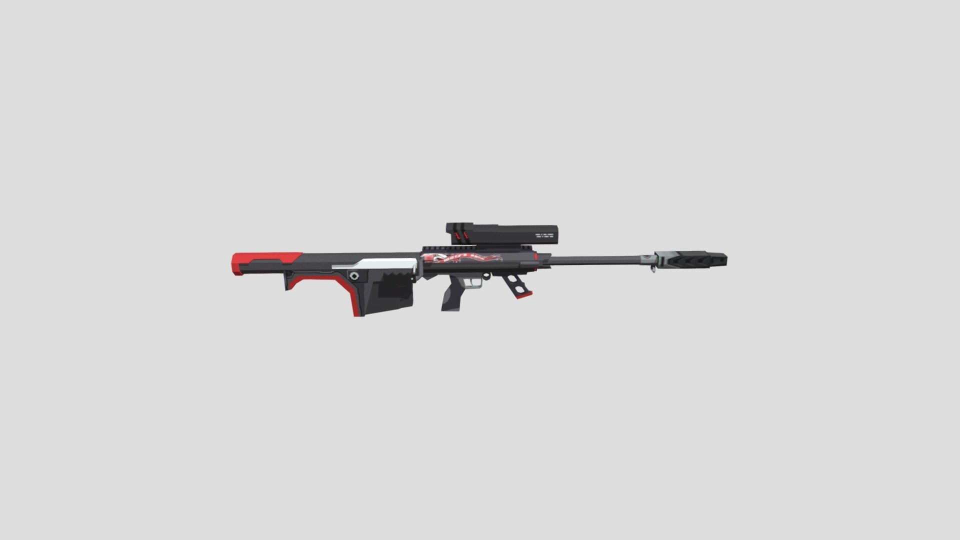 M82A2(low-poly) - 3D model by KreeTod [17018f6] - Sketchfab