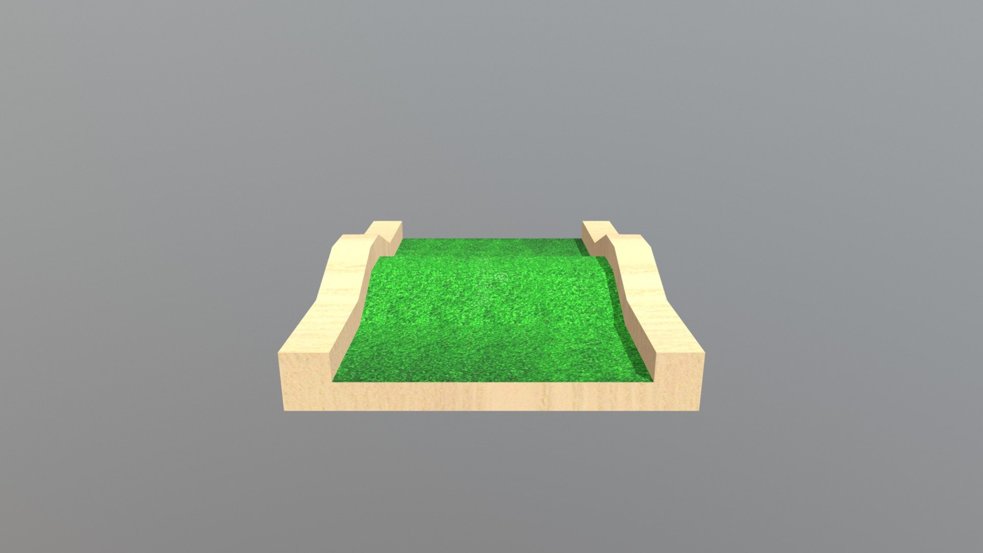 Golf Course003 - 3D model by kiteka [1701de0] - Sketchfab