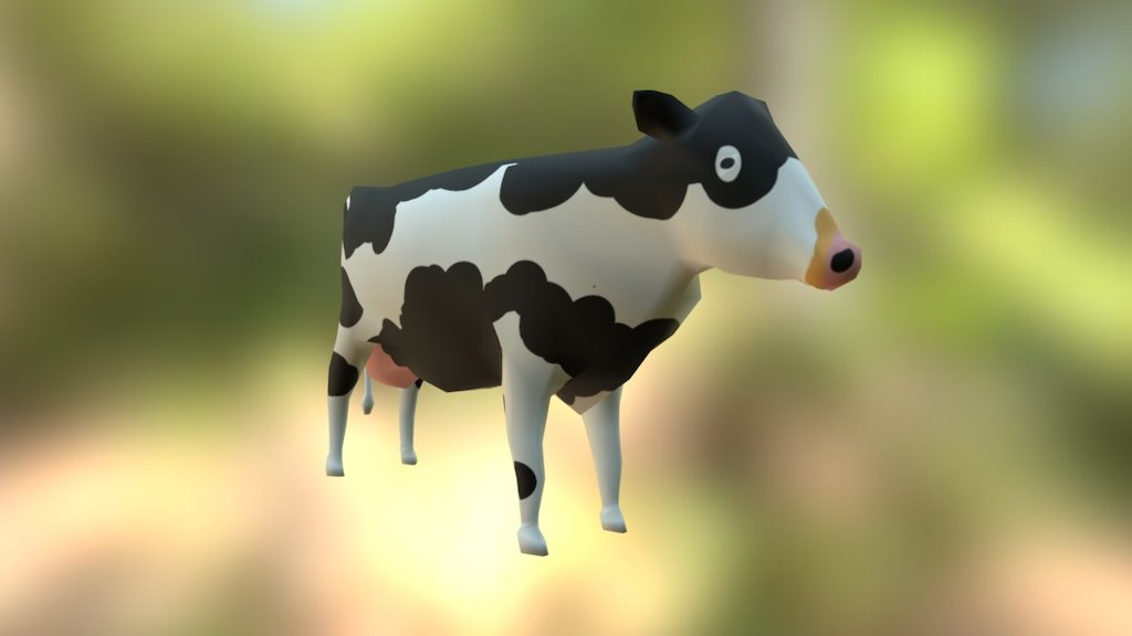 Cow - Download Free 3D model by shakiller [1703672] - Sketchfab