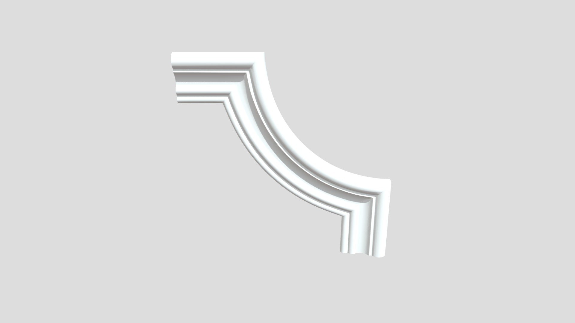 Кутовий елемент Grand Decor HCR 524-1 - Download Free 3D model by Prof ...