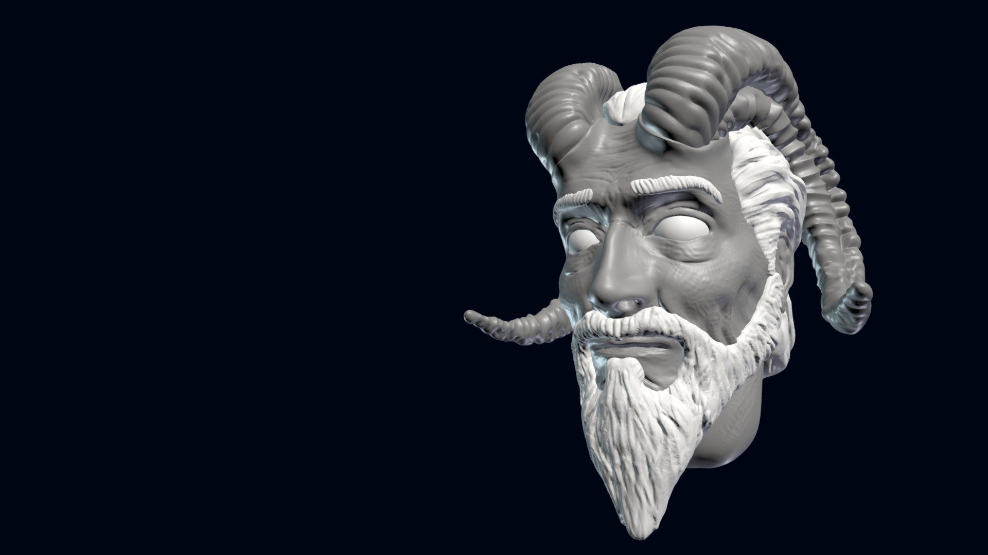Old Tiefling Head - 3D model by muskN313 [170385d] - Sketchfab