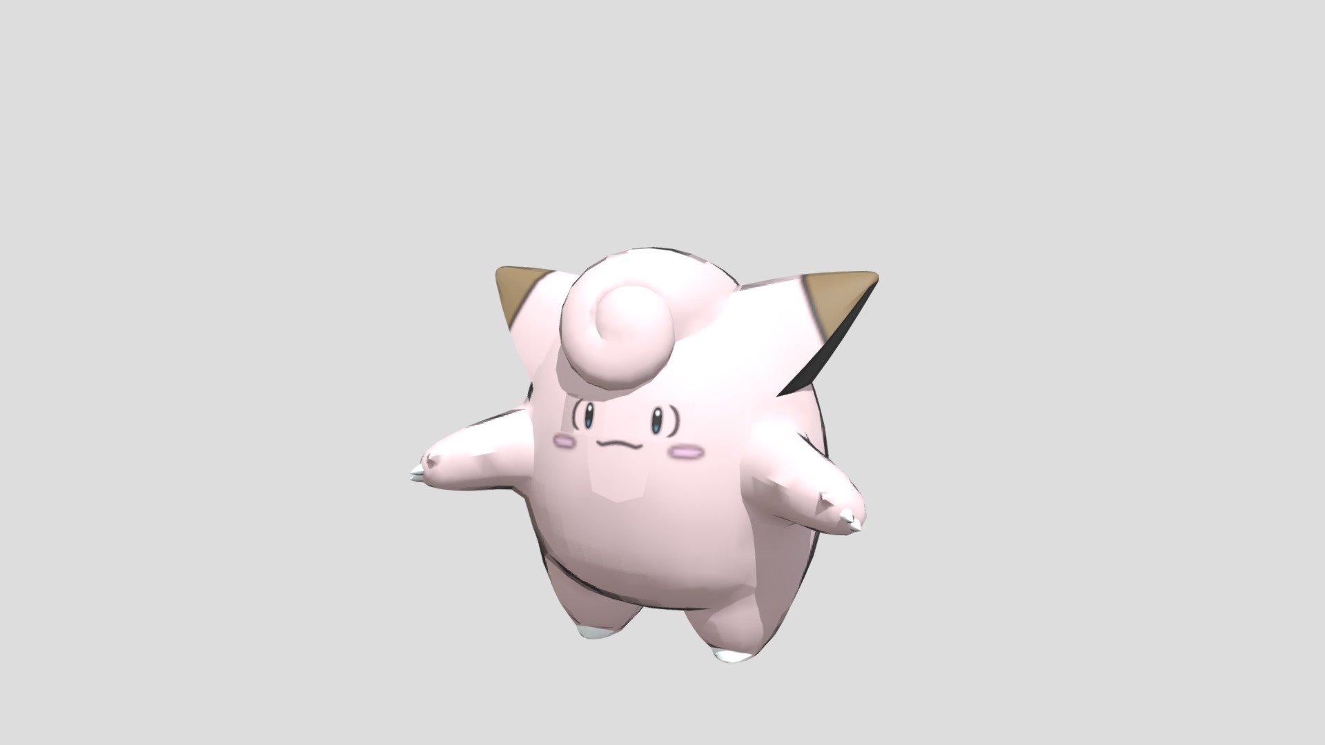 Clefairy - Download Free 3D model by juliocesar012 (@jsuliocesar012 ...