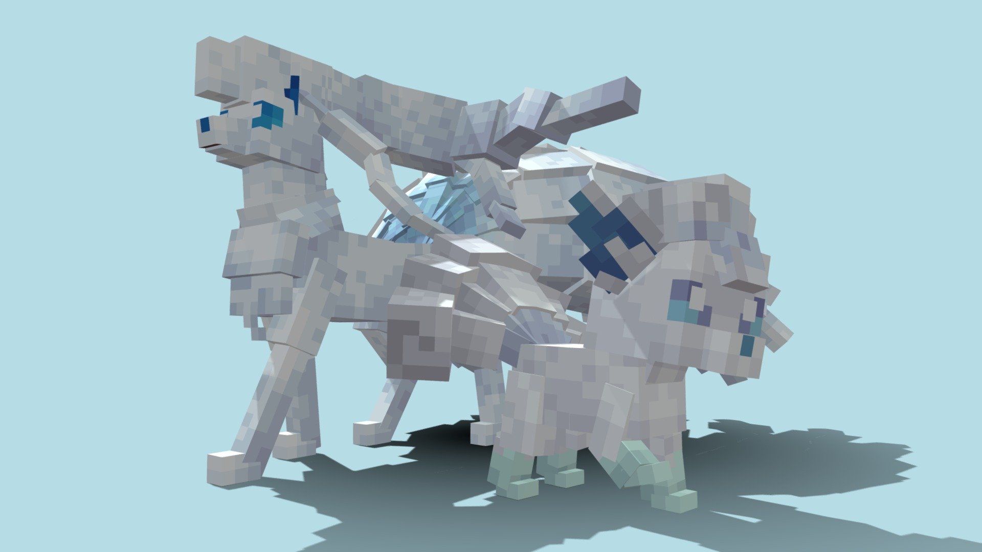 Alolan Vulpix Line (Cobblemon) - 3D model by heaveninvoid_ [1706269 ...