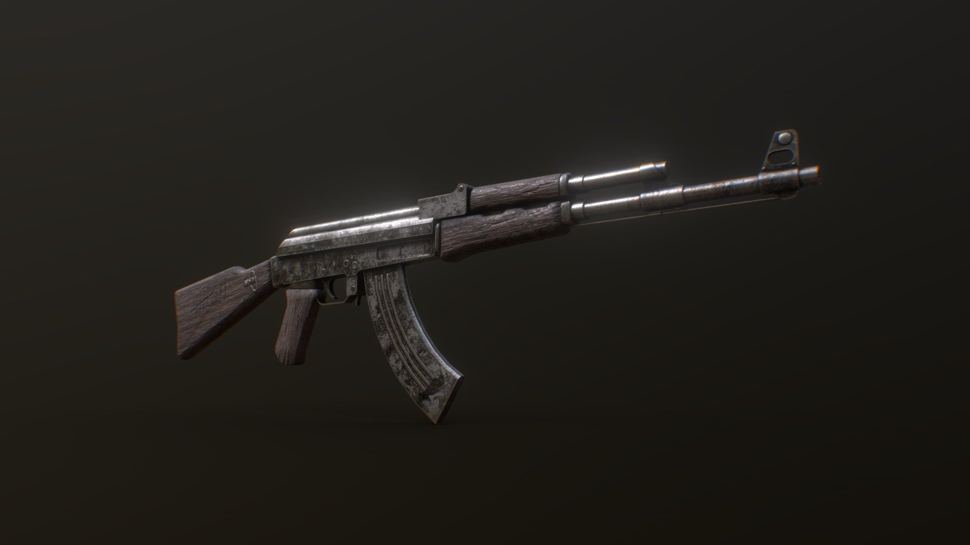 AK-47 - 3D model by Spacie (@Spacielle) [1706f2d] - Sketchfab