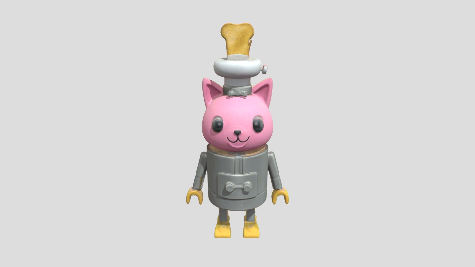CATBOT - Toaster - 3D model by dearbridget [17080d2] - Sketchfab