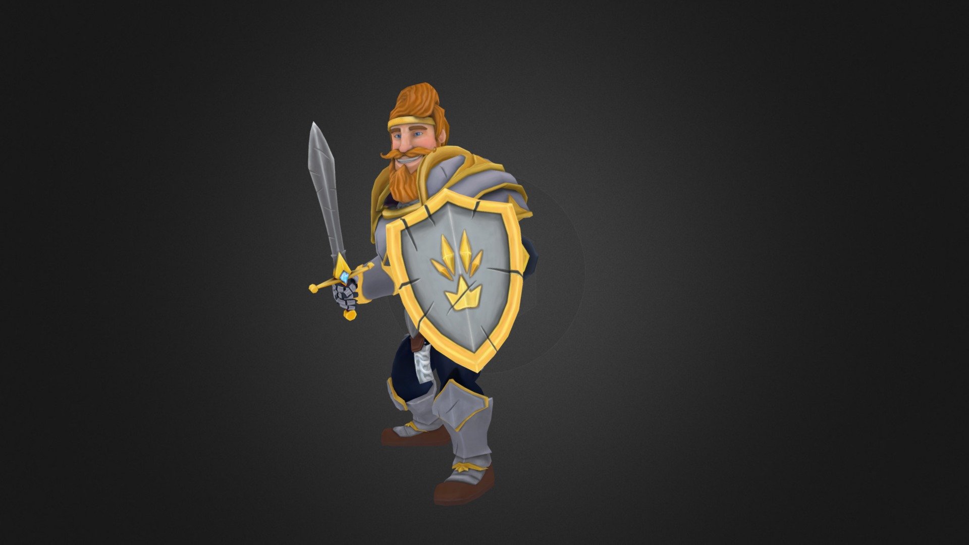 Brave Knight - 3D model by Thomas.Osterhammel (@Thost) [17090bc ...