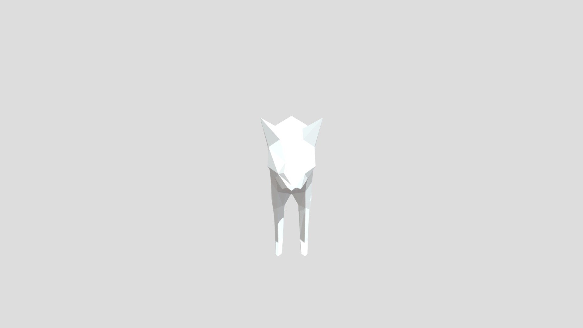 Low-poly-fox-by-pixelmannen - 3D model by Mednas [1709d91] - Sketchfab