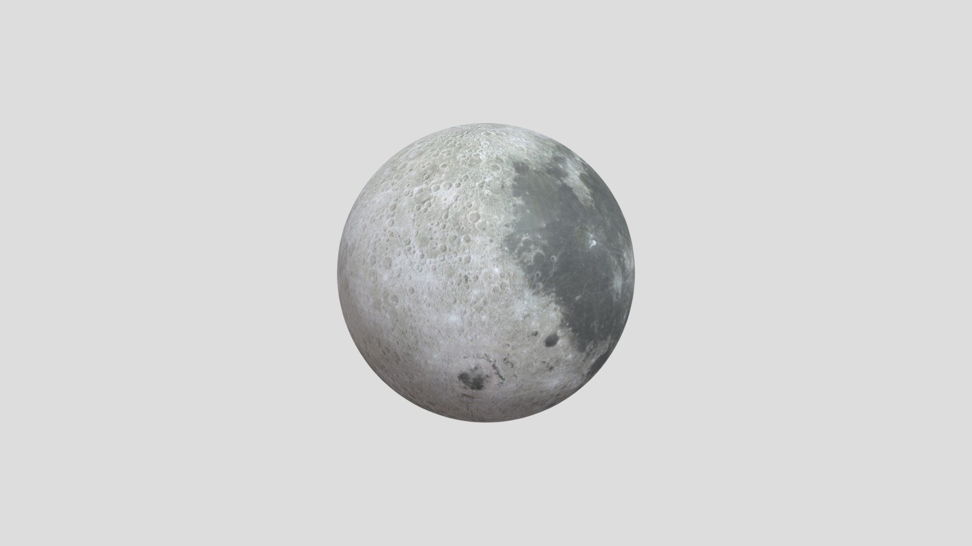 MOON 3D Model using by blender - 3D model by suryanshsingh [170a208 ...