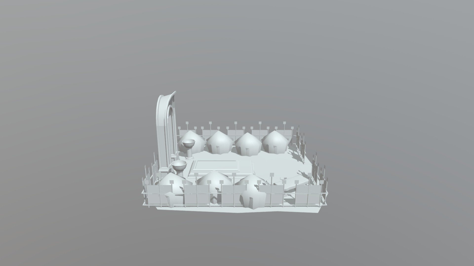 Memorial - 3D model by ClearDeception [170ba5b] - Sketchfab