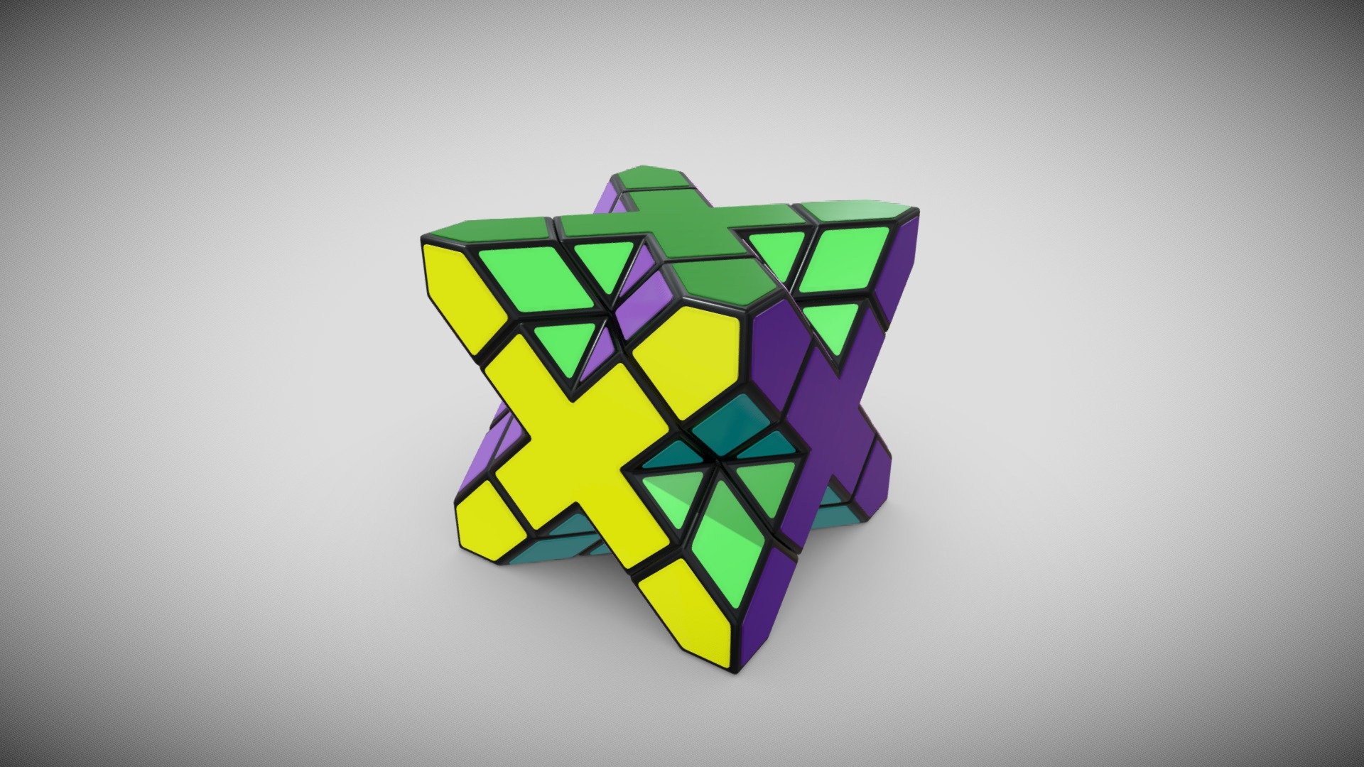 Skewb XTreme - Download Free 3D model by SonnyG1 [170bb92] - Sketchfab