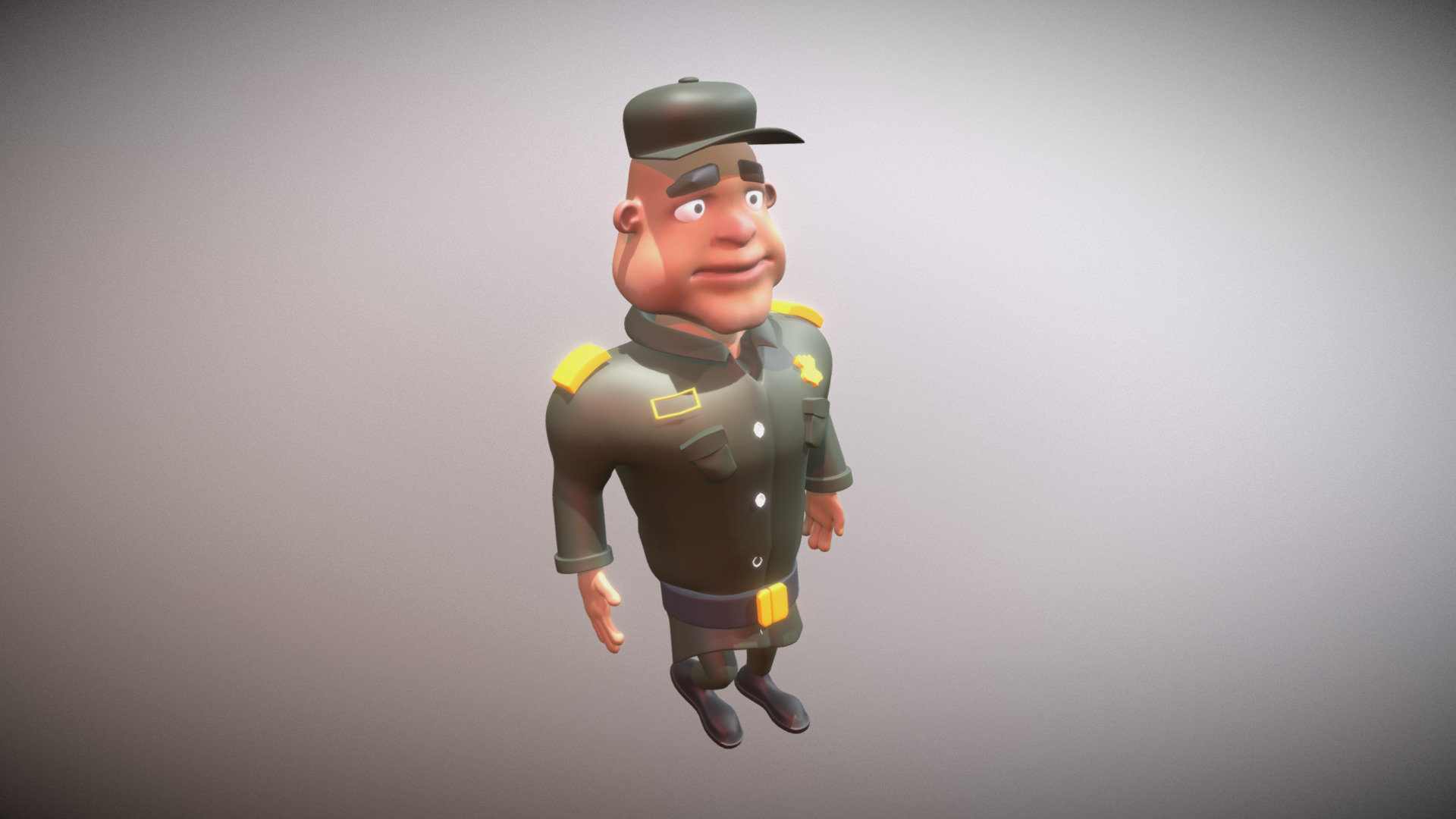 Columbian Cop - Download Free 3D model by Santiago Shang ...