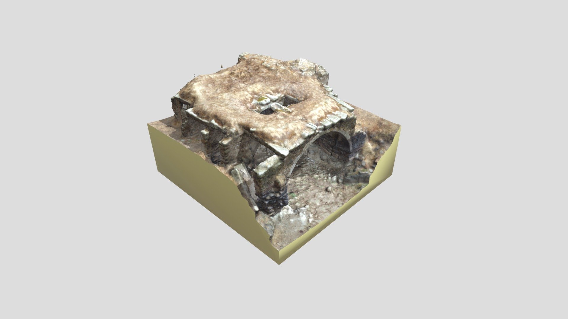 Ermita de San Jorge Cáceres- Modelo Completo - 3D model by TAD3 LAB ...