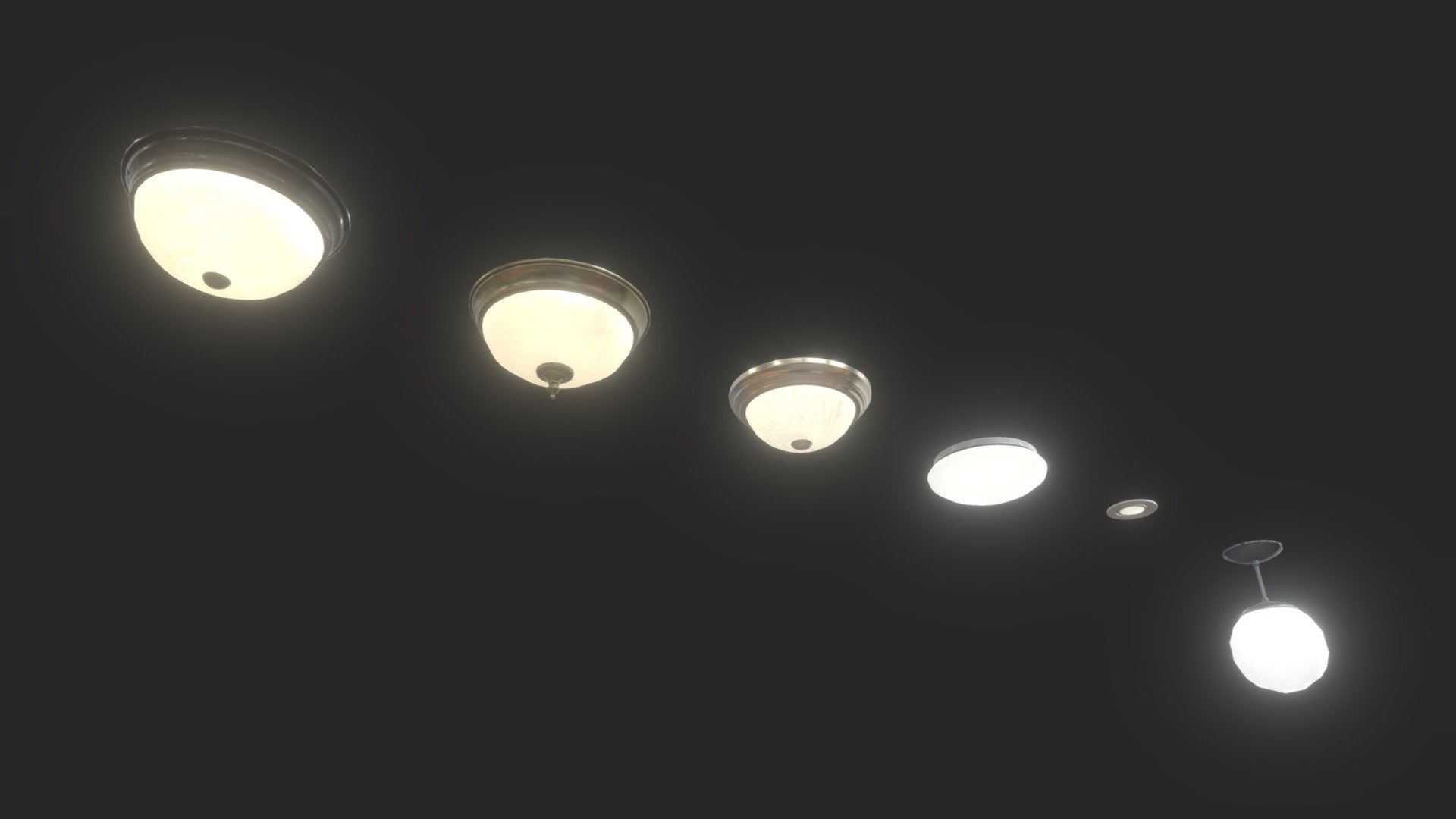 Home Light Fixtures Pack - Buy Royalty Free 3D model by Avot [170e908 ...