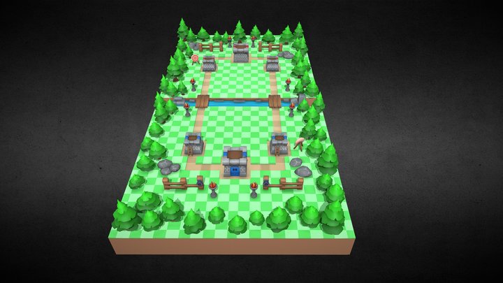 Clashroyale 3D models - Sketchfab