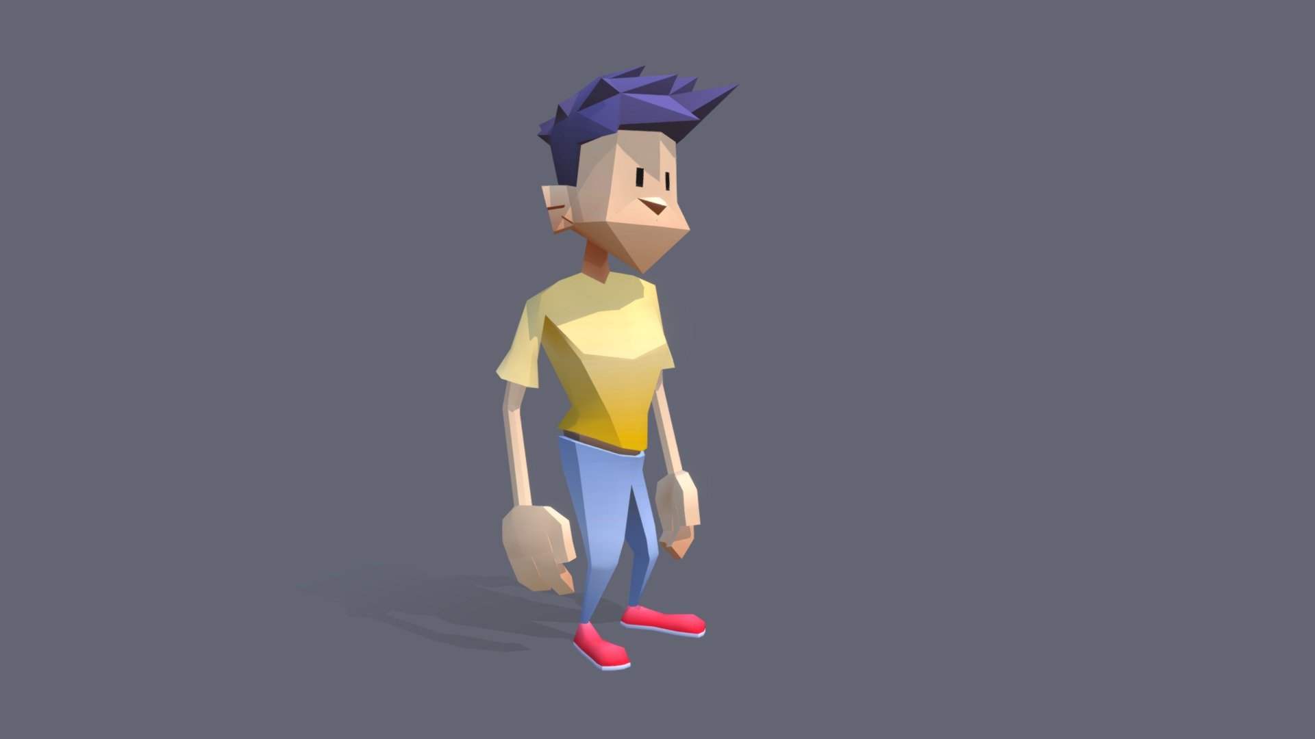 FRED: Mobile game character ready - 3D model by Gravity Goat ...