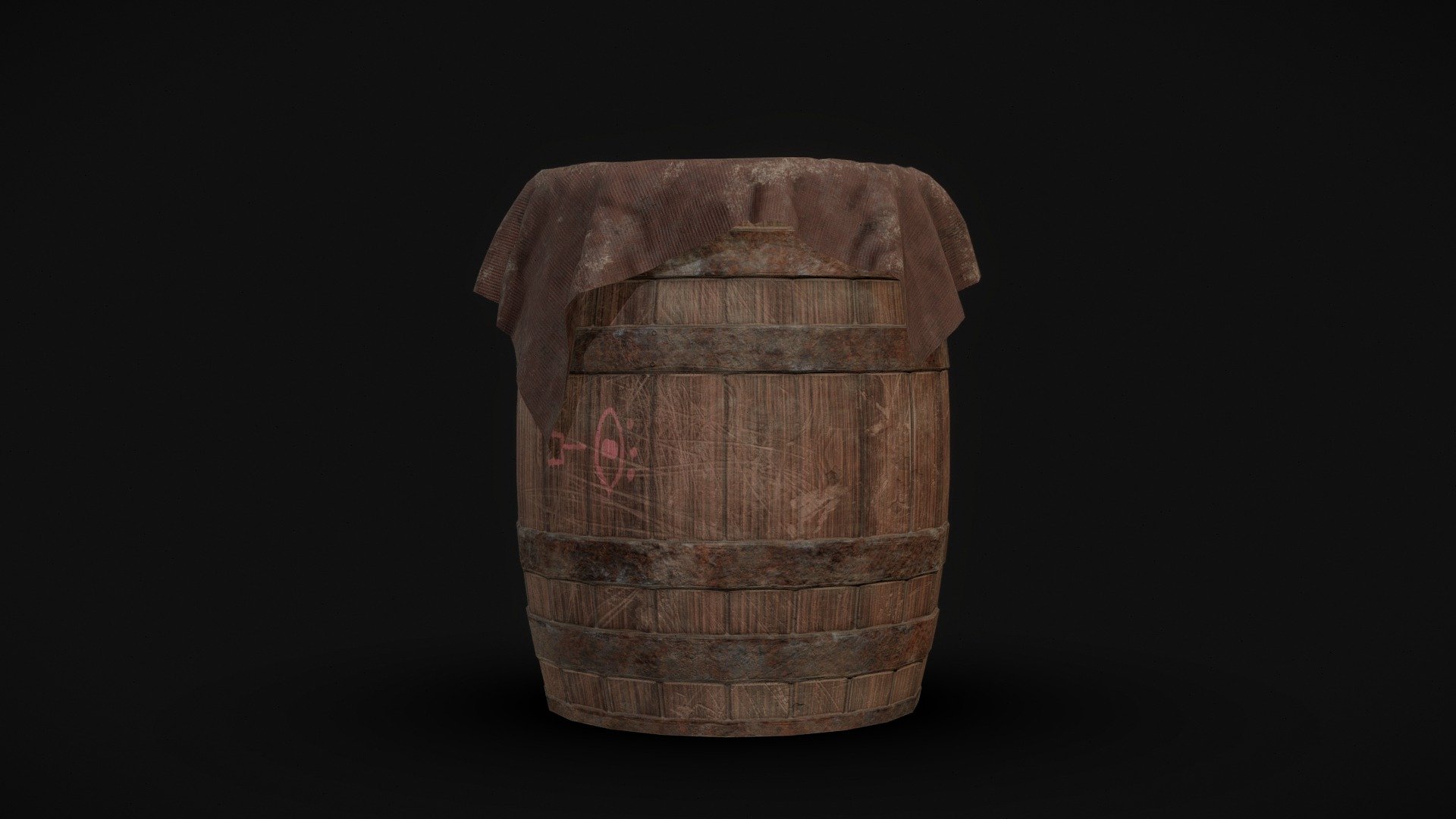 Barrel Asset - Download Free 3D model by cha (@charlieeoshea) [1712d3c ...