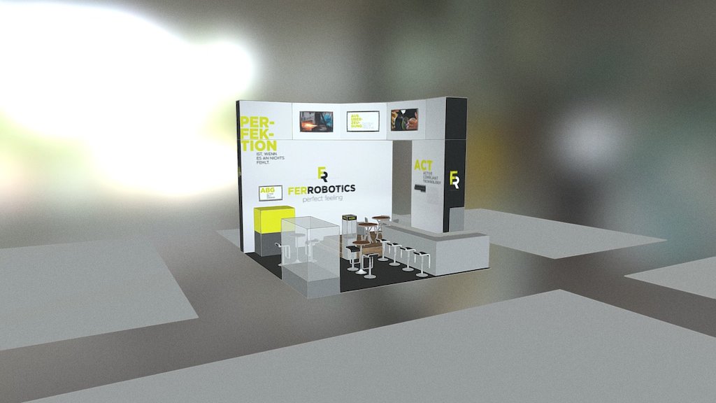 FerRobotics Messestand V1 - 3D model by christianweinmayr [171316a ...
