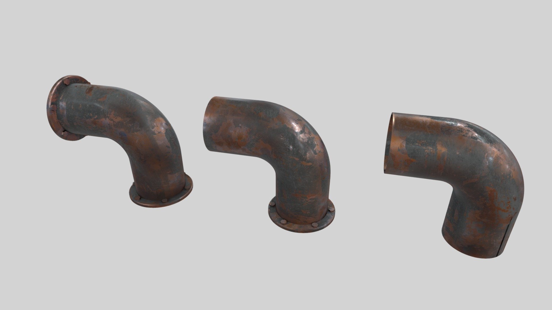 Pipe Tube 90 degrees - 3D model by DEICIDER78 [1714335] - Sketchfab