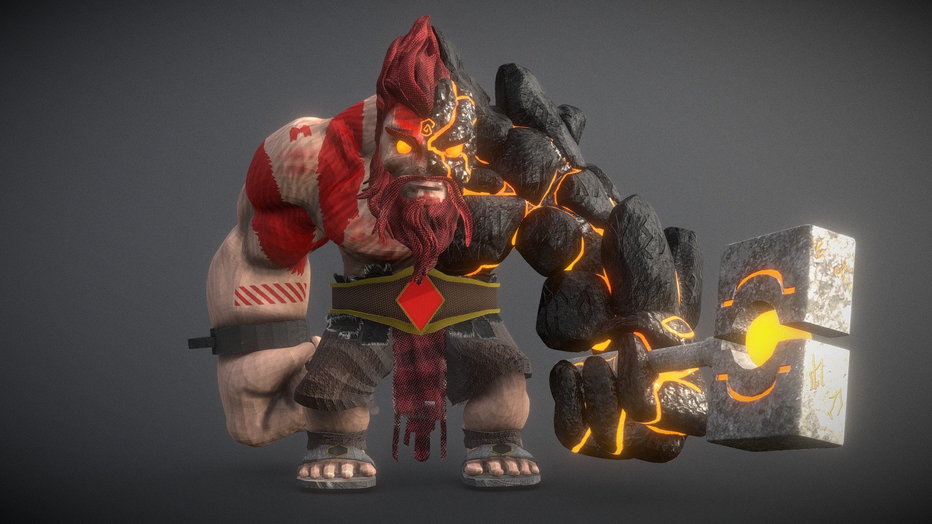 Vikingo de lava - 3D model by ortizrinconcristianalveyro [1714a36 ...