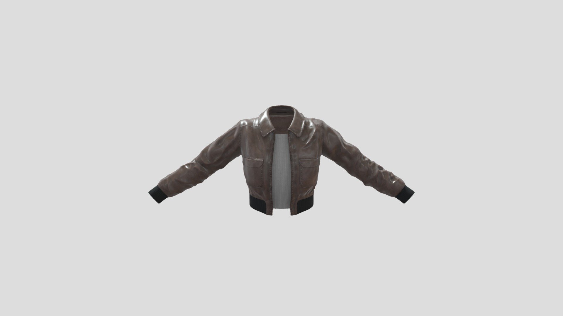 Leather Jacket - 3D model by C_Walrus [17159b4] - Sketchfab