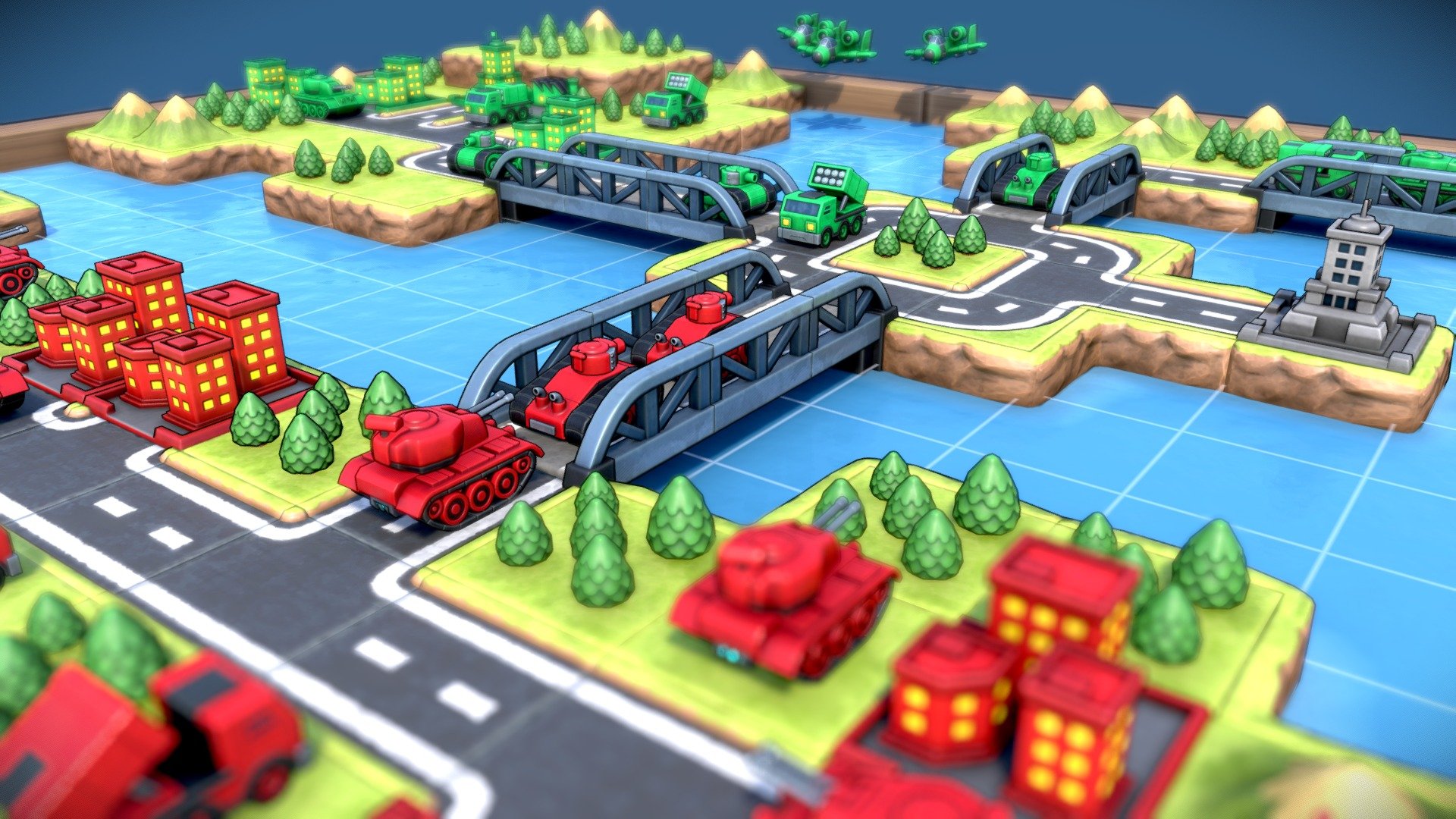 Advance Wars Reboot Camp - 3D model by Ivanix88 [1717579] - Sketchfab