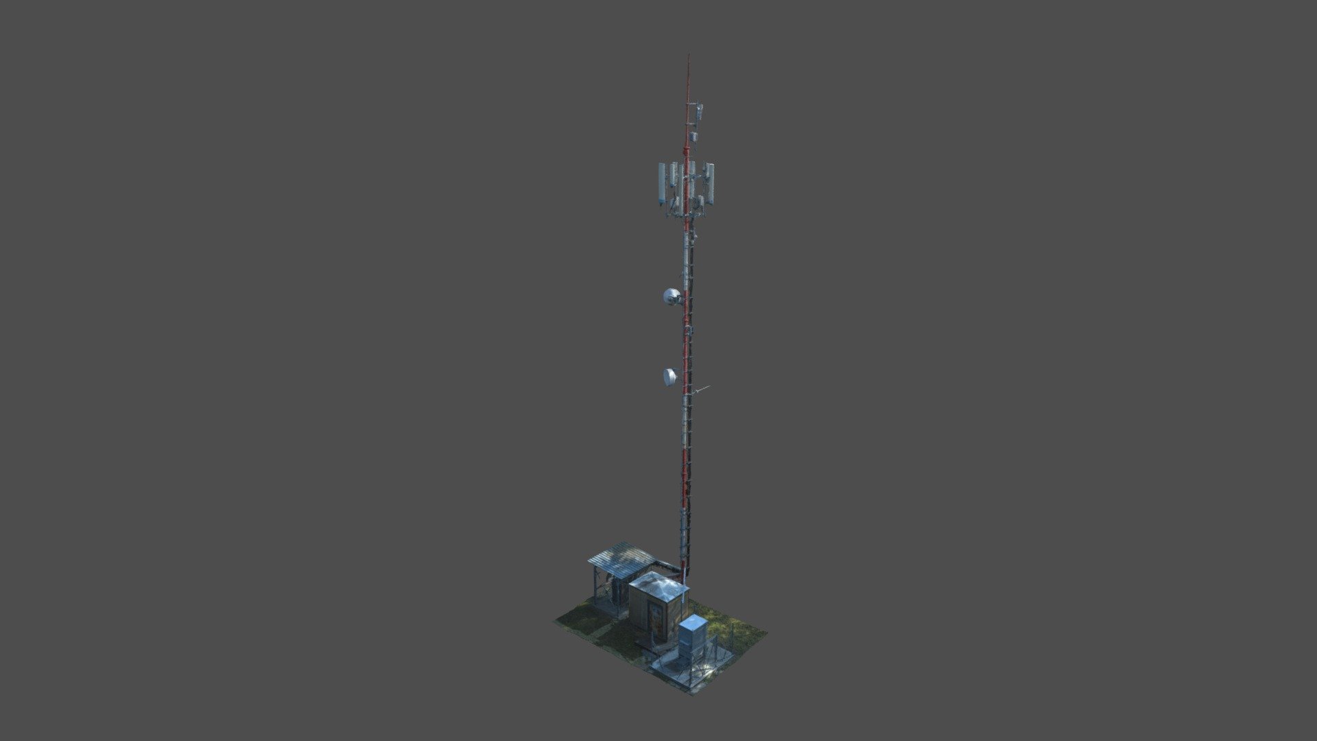 Cell Tower TVP-Klenany - 3D model by PANFOTO [1718647] - Sketchfab
