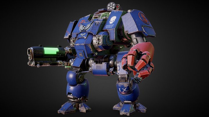 40k-warhammer-fanart 3D models - Sketchfab