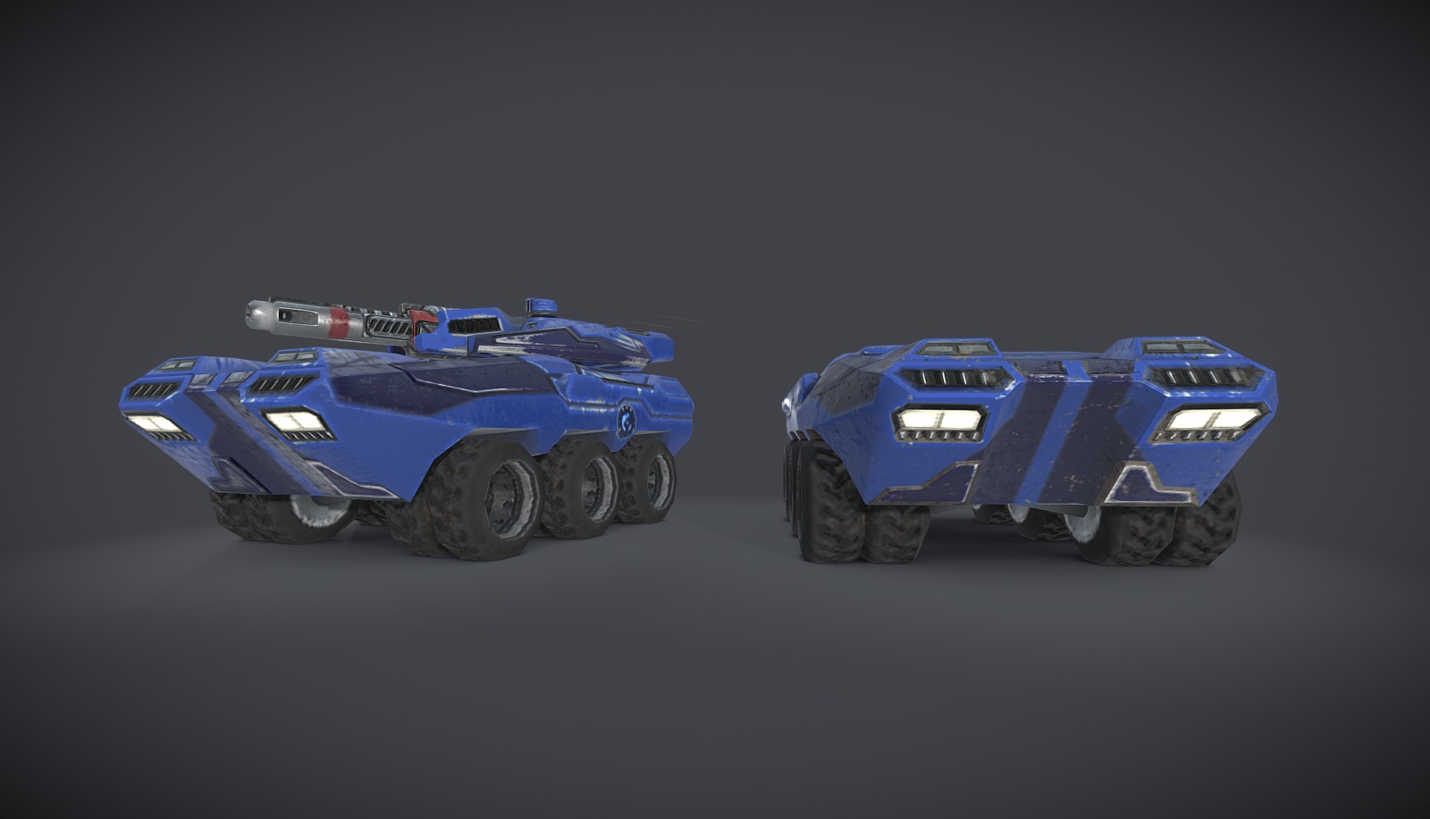 APC and Tank Destroyer Platform - 3D model by aim.gripp [1719069 ...