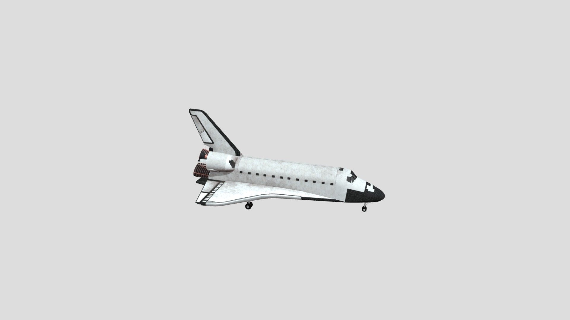 Space Shuttle - 3D model by Nefel (@Uselllles) [171919b] - Sketchfab