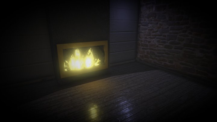 Fireplace 3D models - Sketchfab