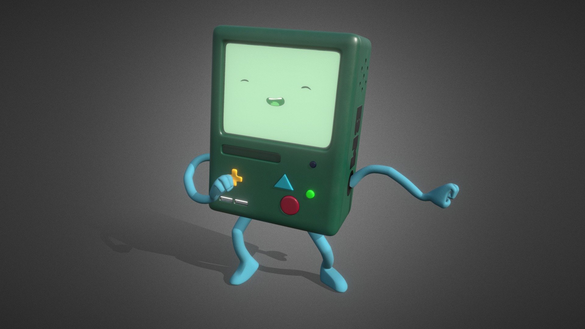Dancing BMO - 3D model by Saulo Cruz (@saulovcruz) [171ca05] - Sketchfab