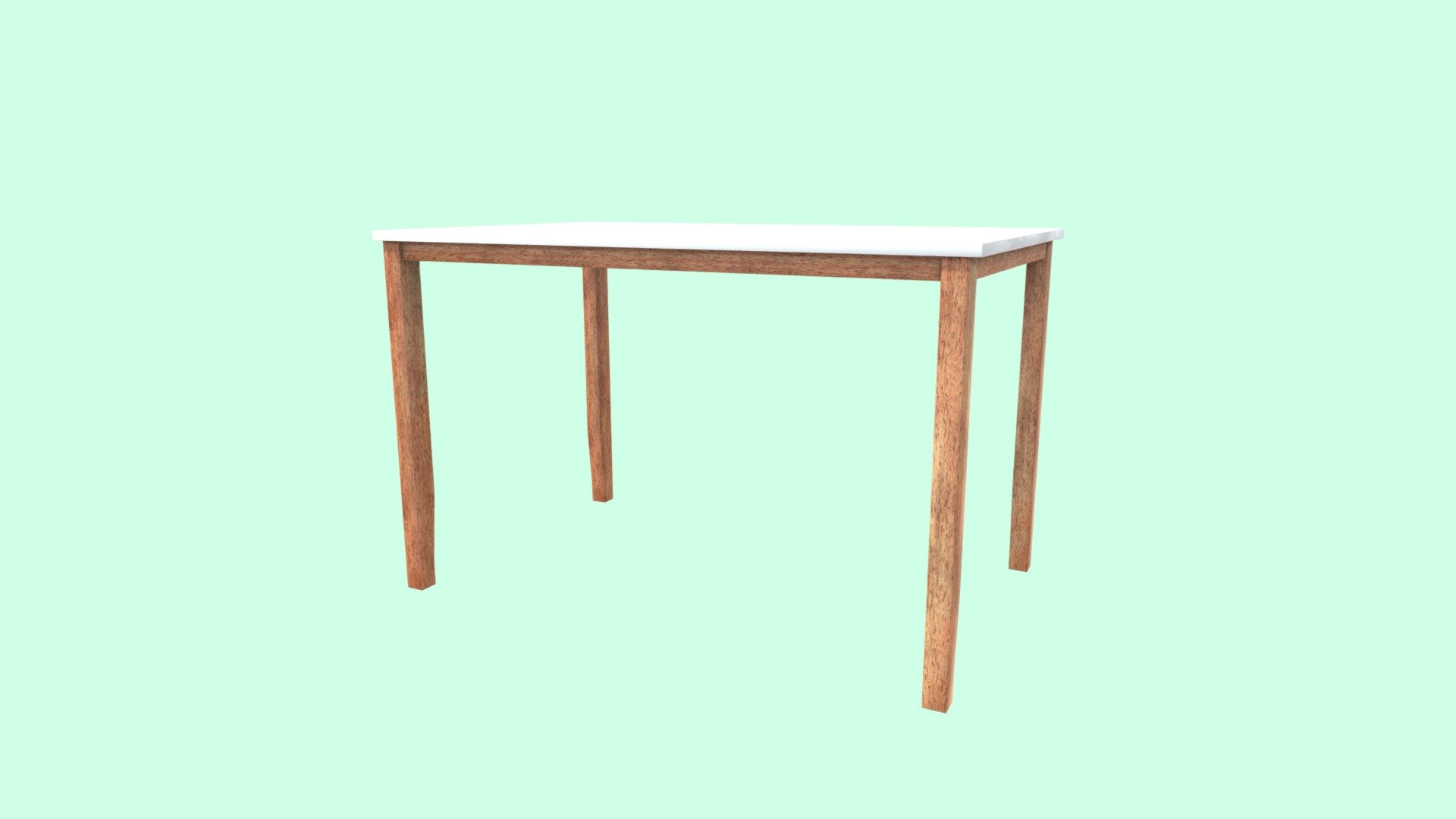 Table with a smooth top - 3D model by angelaf [171f8b2] - Sketchfab