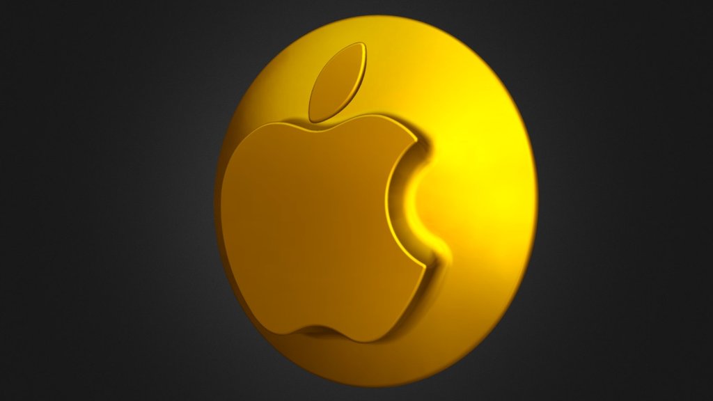 Apple Gold - 3D model by Alexander Vasiliev (@ki1004ka) [171fee9 ...
