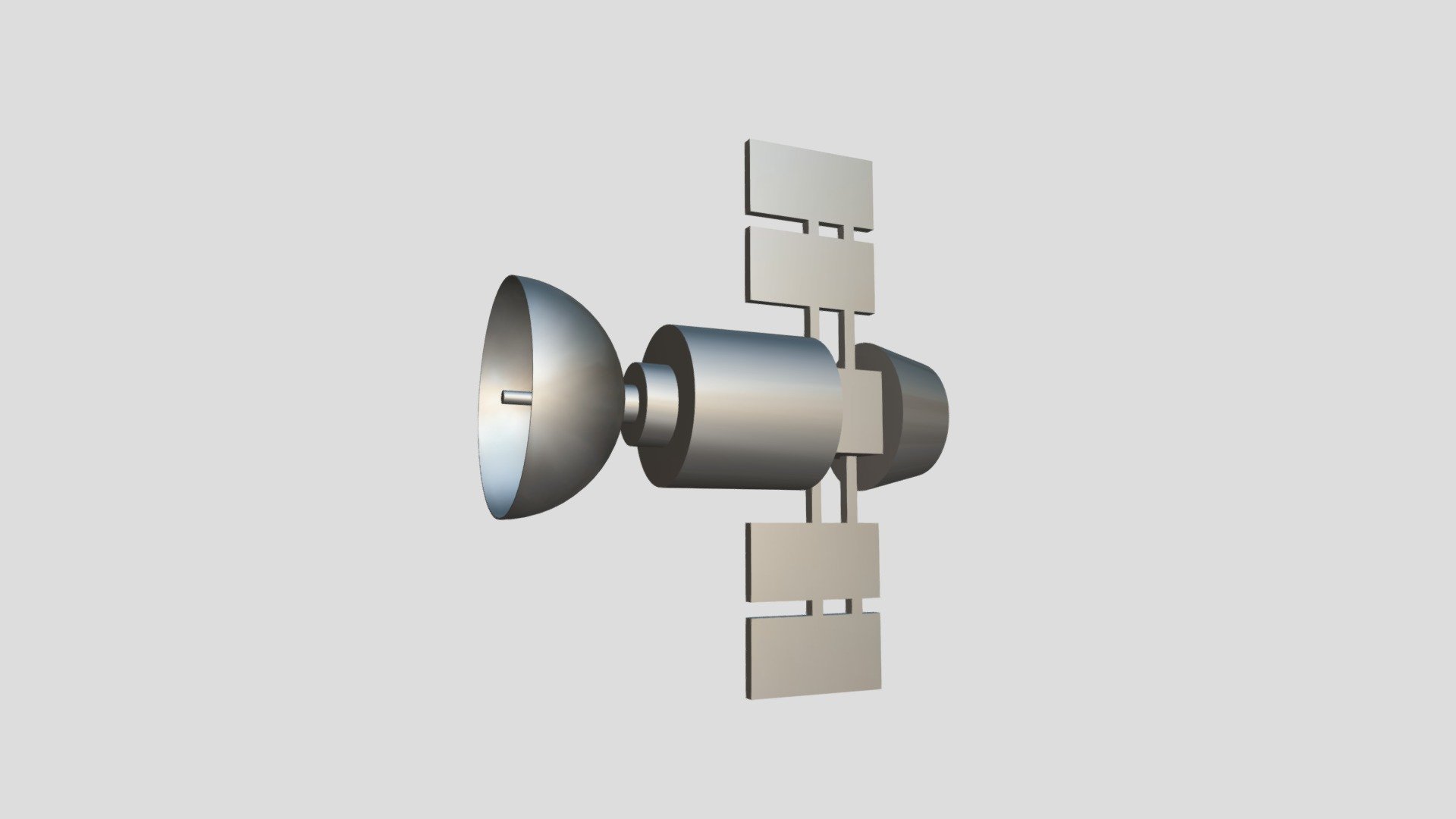 satellite - 3D model by alekho [1720542] - Sketchfab