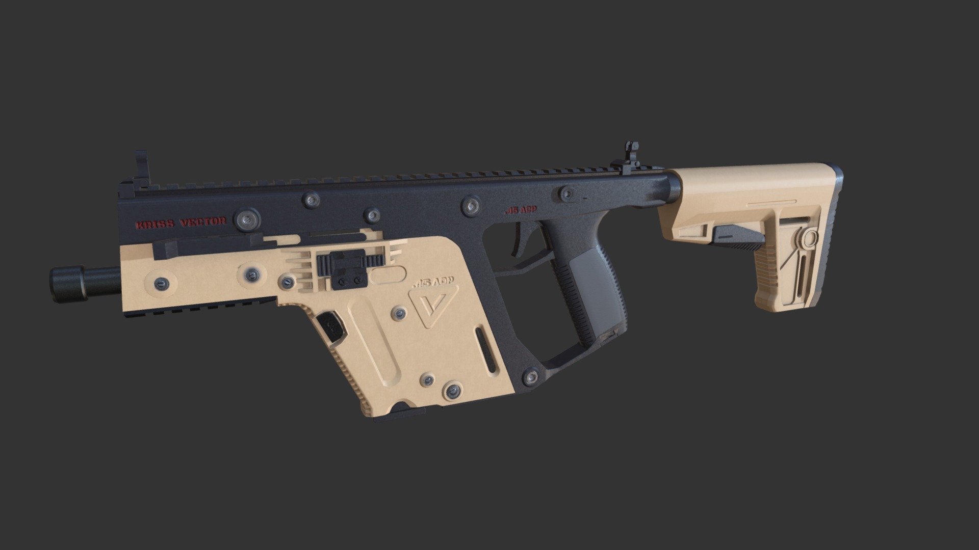 Kriss_Vector_Week4-Final - 3D model by Harley_Giroux [1720cc2] - Sketchfab
