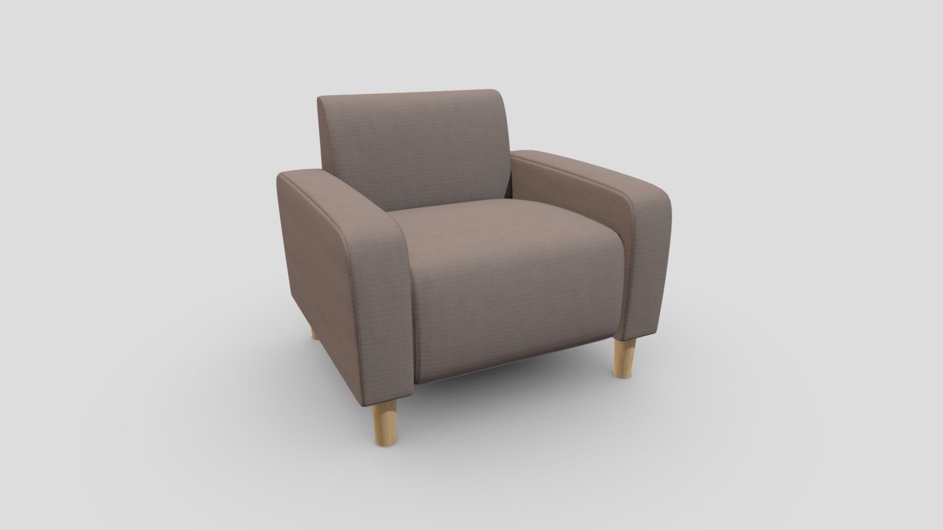 Pico single seat fabric sofa - Buy Royalty Free 3D model by interior ...