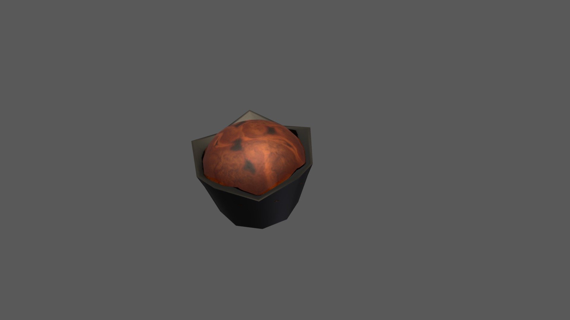 Muffin - 3D model by P Spruce (@pebblespruce) [1722007] - Sketchfab