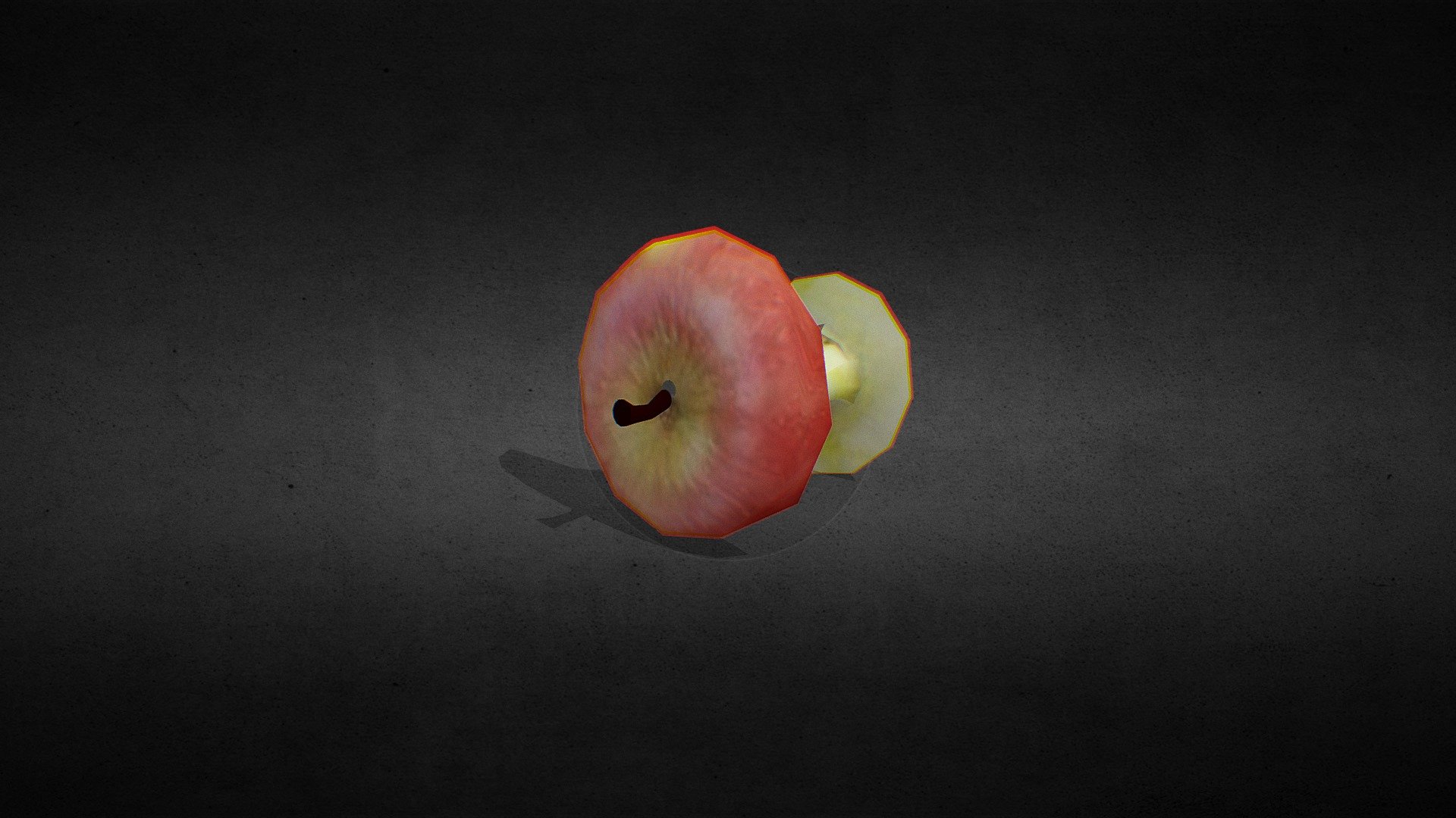 Apple - Download Free 3D model by 8bit (@8_bit) [17226e6] - Sketchfab
