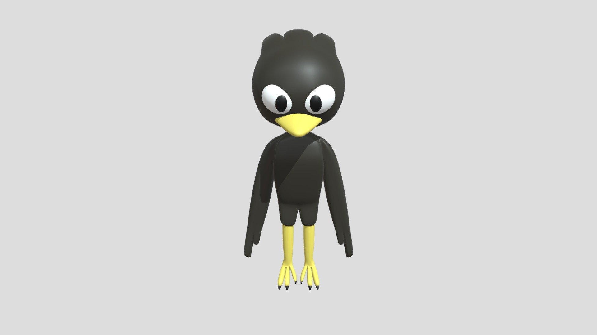 Anthro Crow - Download Free 3D model by Proto 1128 (@KCL1128JKHC ...