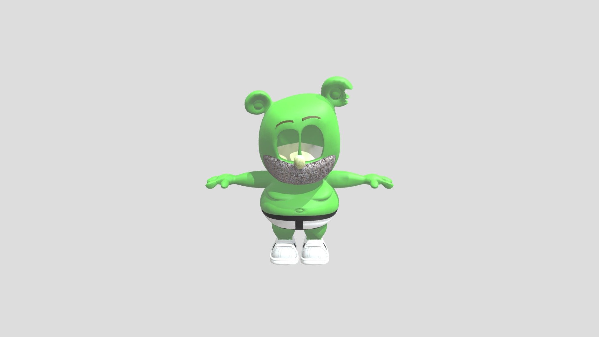 Gummibar Yummy gummy search for santa - Download Free 3D model by John ...