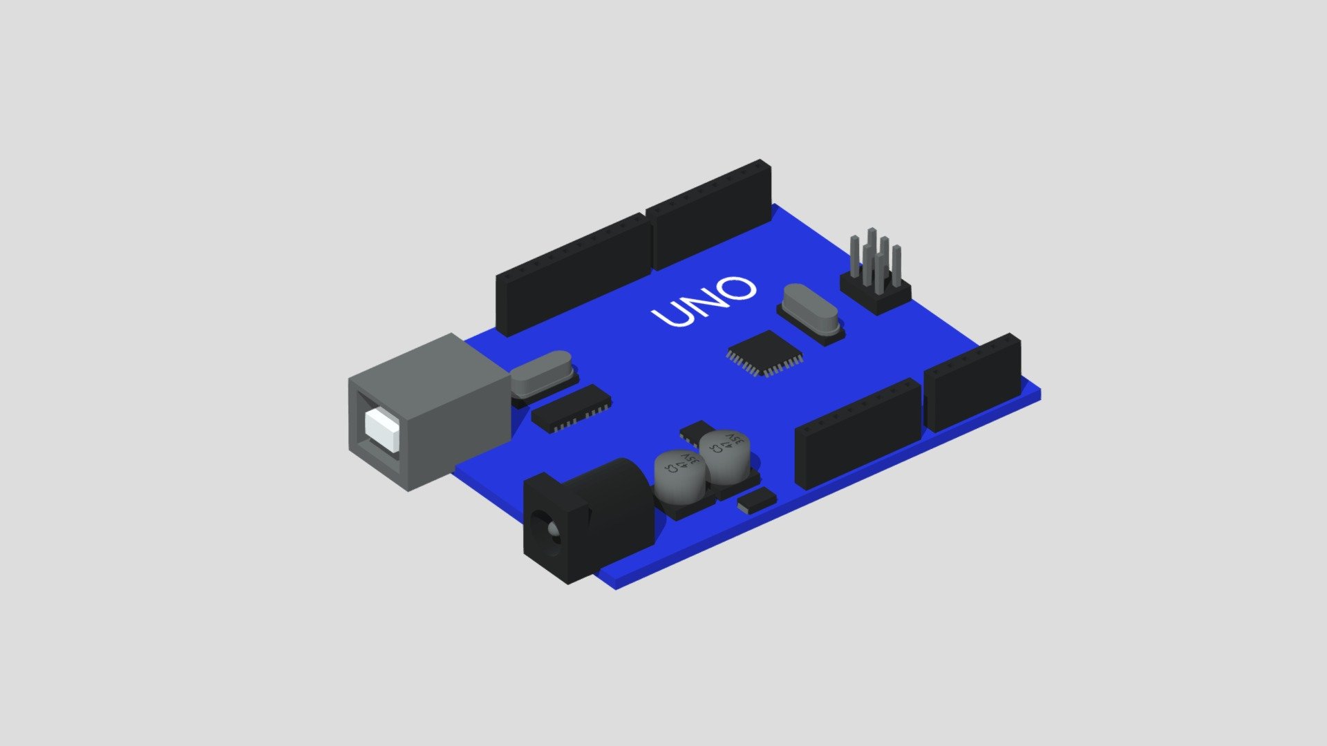 Arduino Uno - 3D model by suprem411811 [172615c] - Sketchfab