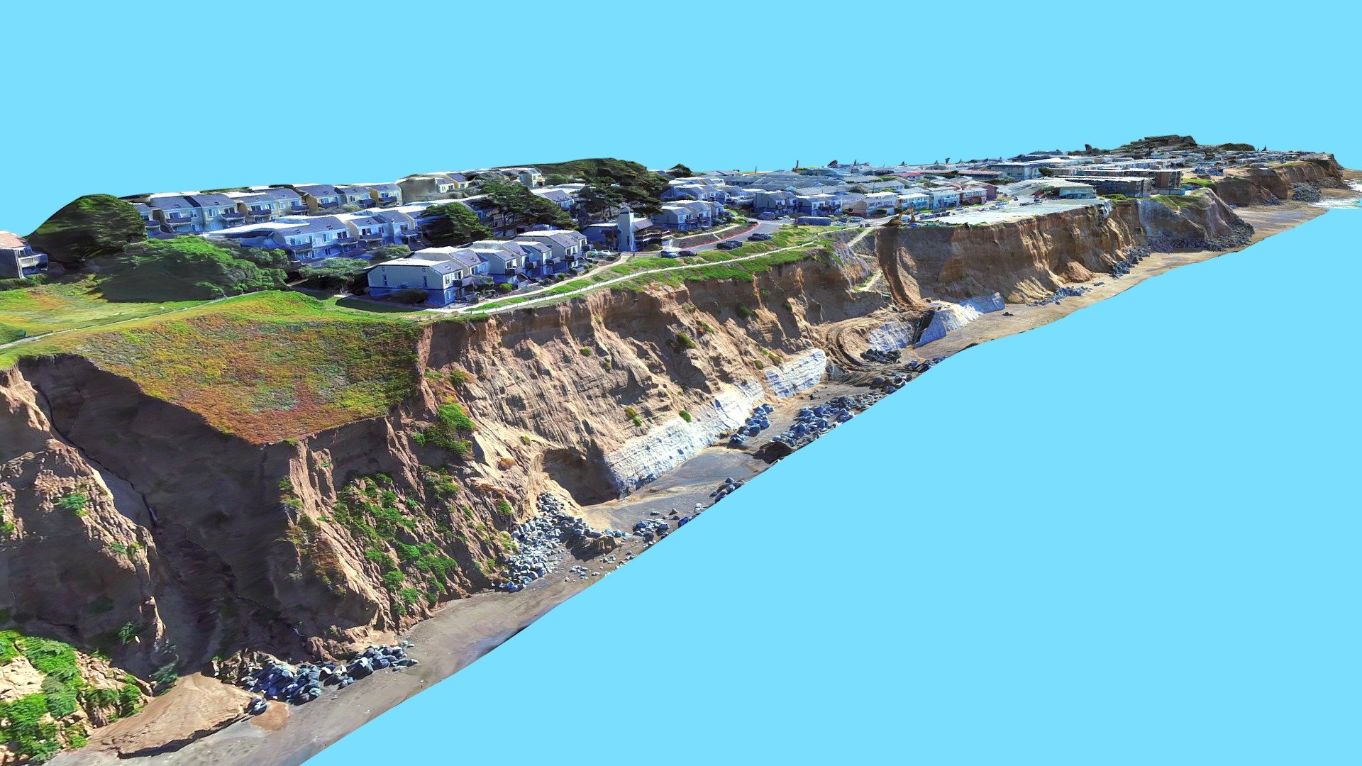 Pacific Coast Erosion - Buy Royalty Free 3D model by LibanCiel [172655a ...