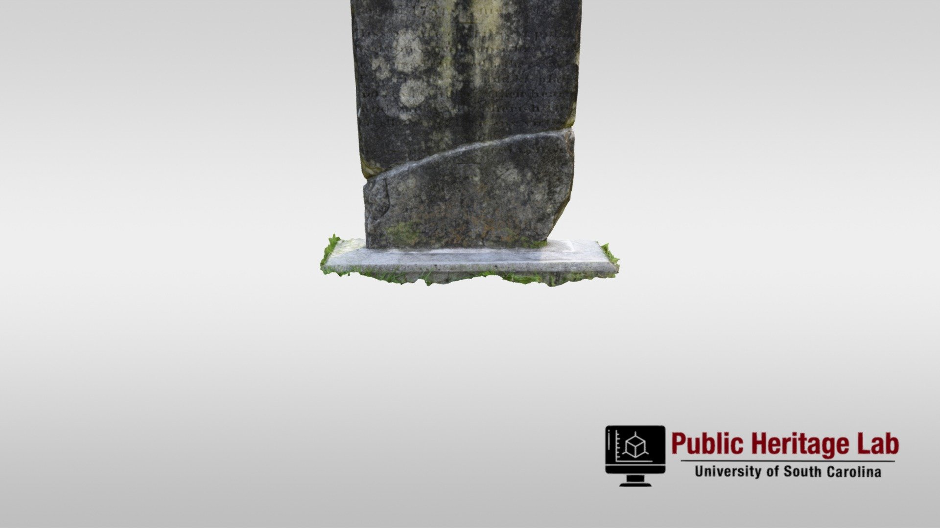 Dorchester: Headstone of Charles B. Ladson - 3D model by UofSC Public ...