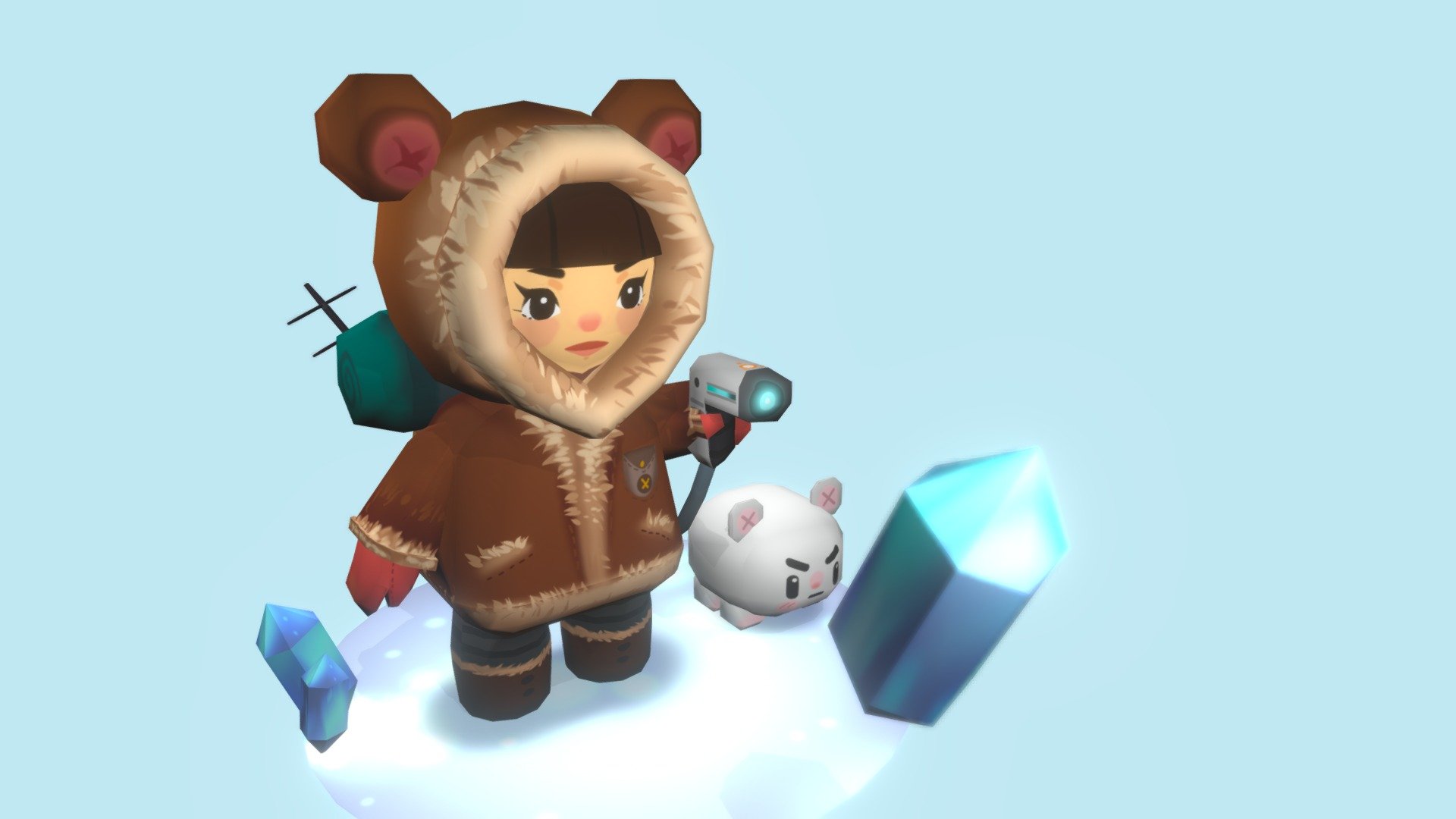 Snow explorer - 3D model by samanae [1727e81] - Sketchfab